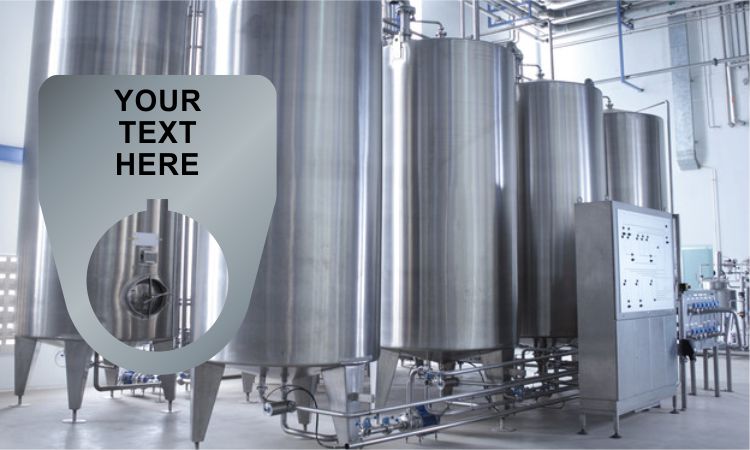 Stainless Steel 22mm Legend Plates | Carolina Laser, Inc.