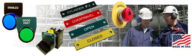 Legend Plates | Engraved Plastic Labels | Carolina Laser, Inc