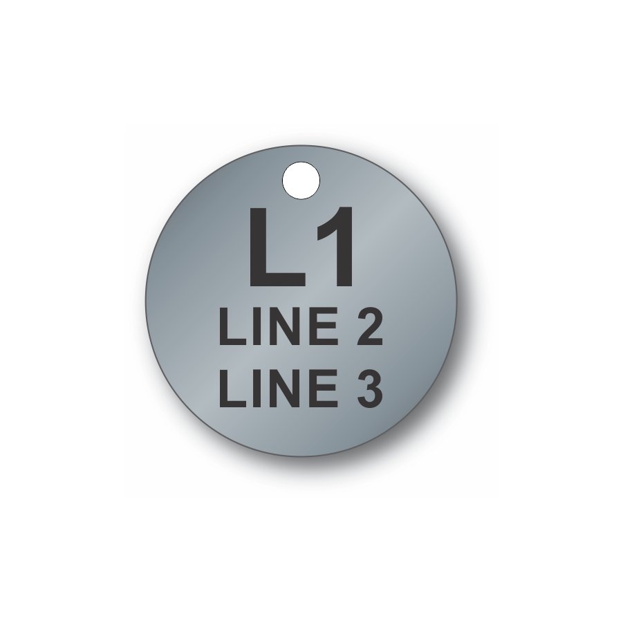 Engraved Stainless Steel Tags | Carolina Laser, Inc.